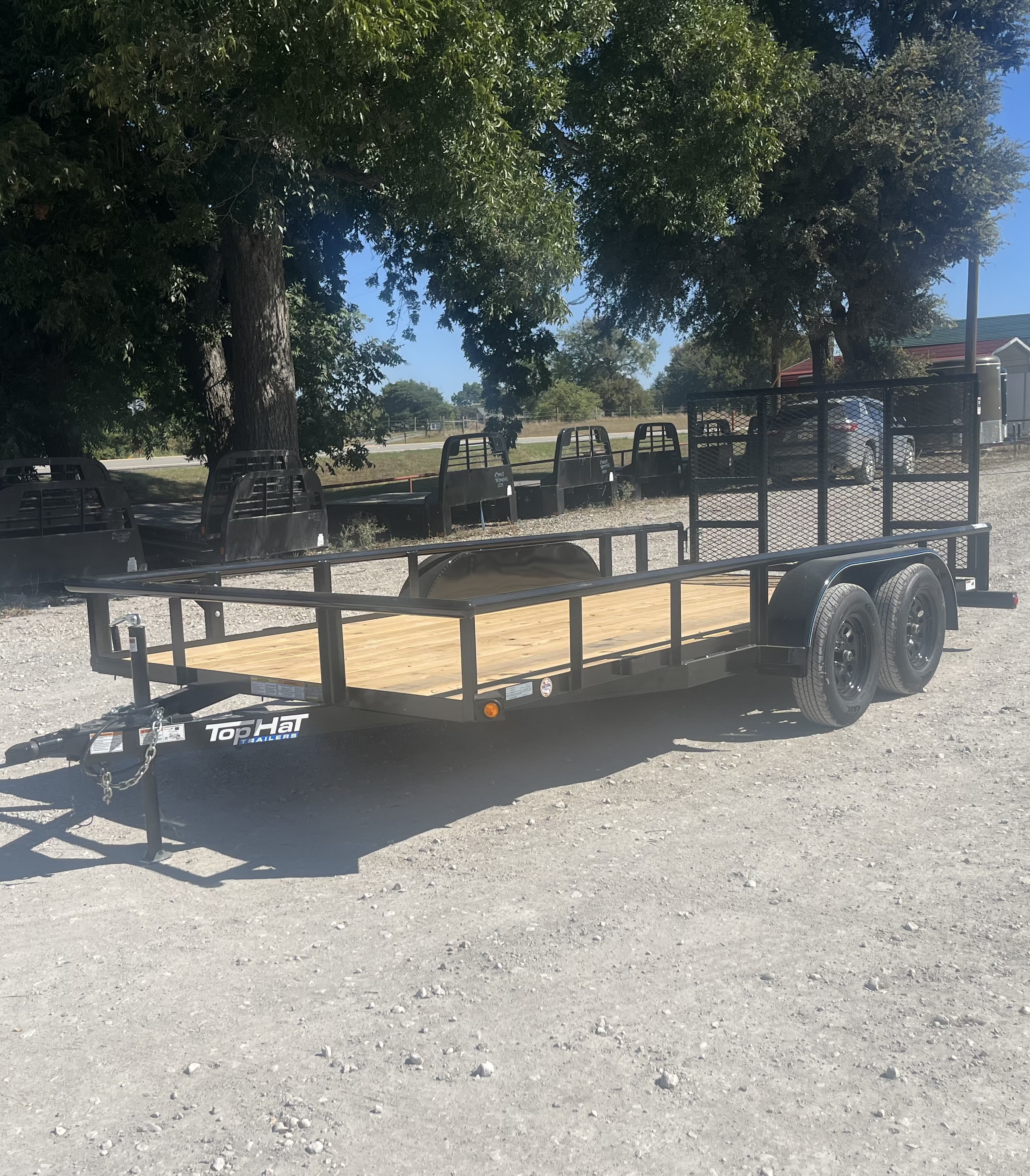 2026-Top-Hat-83"X16'-UTILITY-TRAILER-258126 | Texas Trailer Dealership